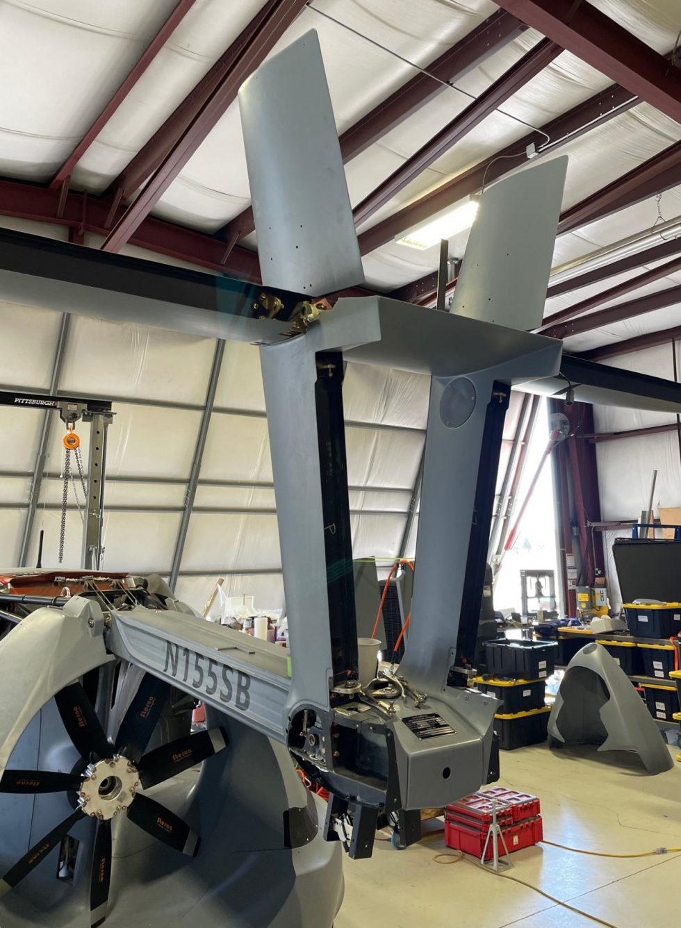 ELIMINATING THE VERTICAL STATORS & MOVING THE SMALL VERTICAL TAIL ...