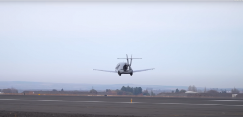 SWITCHBLADE FLYING SPORTS CAR MAKES HER OFFICIAL FIRST FLIGHT - Samson Sky